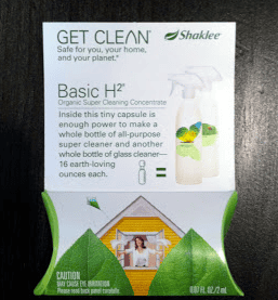 Shaklee Basic H2 Organic Cleaning Review *Closed Giveaway ...