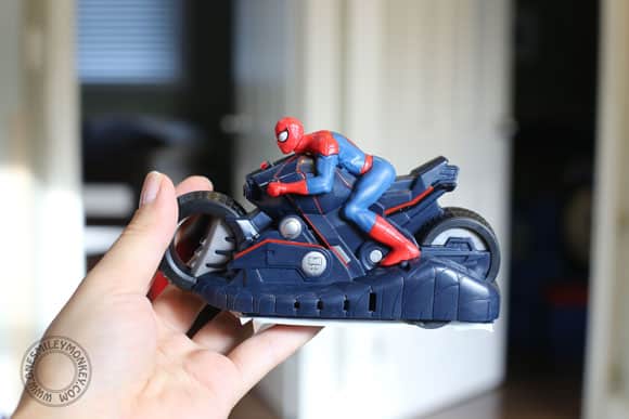 Spider-Man Funhouse Playset & R/C Wall-Racing Spider Cycle Review