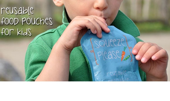 How to Make Your Own Squeezable Baby Food - OneSmileyMonkey.com