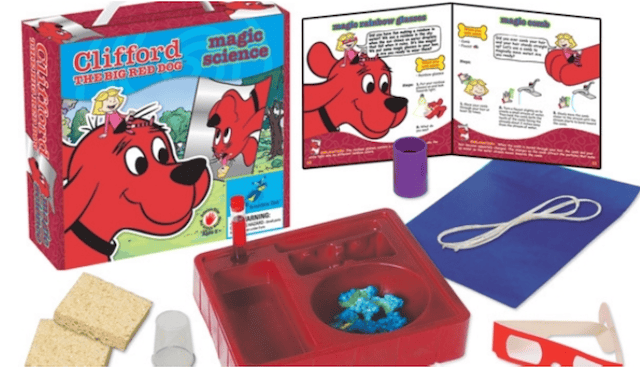 Clifford the Big Red Dog Science Kit {Review} - OneSmileyMonkey.com