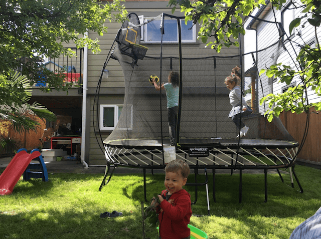 Trampoline Parties All Summer Long - OneSmileyMonkey.com