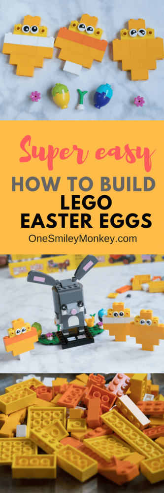 How To Make an Easy LEGO Easter Egg - OneSmileyMonkey.com