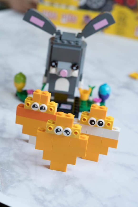 How To Make an Easy LEGO Easter Egg - OneSmileyMonkey.com