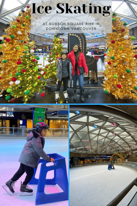 Ice Skating at the Robson Square Ice Rink in Vancouver ...