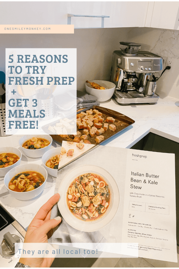 5 Reasons To Try Fresh Prep {Get 3 Meals FREE!} - OneSmileyMonkey.com