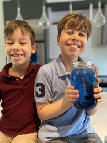 DIY Calming Jar, Mental Health Activity for Kids - OneSmileyMonkey.com