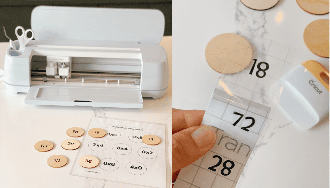 Outdoor Education: Multiplication Practice DIY with Cricut ...