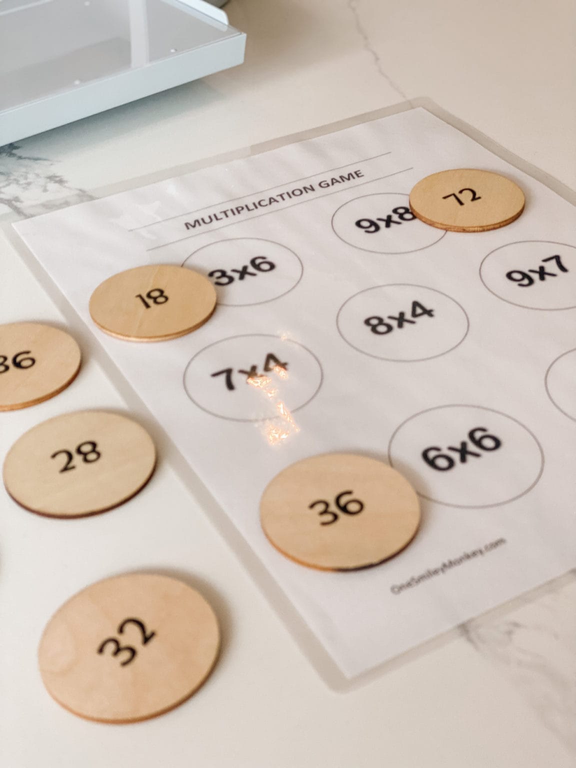 Outdoor Education: Multiplication Practice DIY with Cricut ...