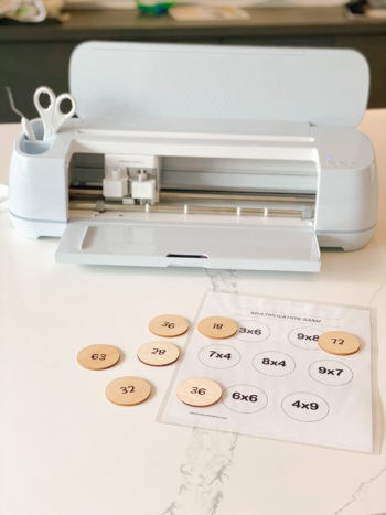 Outdoor Education: Multiplication Practice DIY with Cricut ...