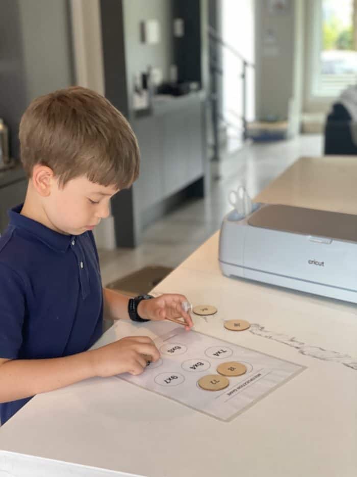 Outdoor Education: Multiplication Practice DIY with Cricut ...