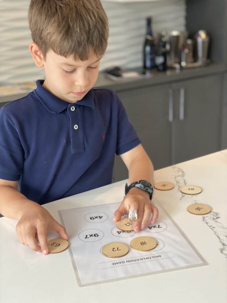 Outdoor Education: Multiplication Practice DIY with Cricut ...