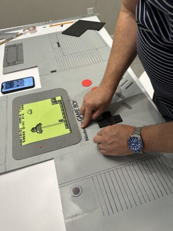 DIY Classic Game Boy Halloween Costume Idea - OneSmileyMonkey.com