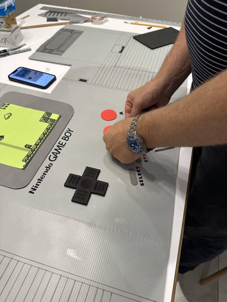 DIY Classic Game Boy Halloween Costume Idea - OneSmileyMonkey.com