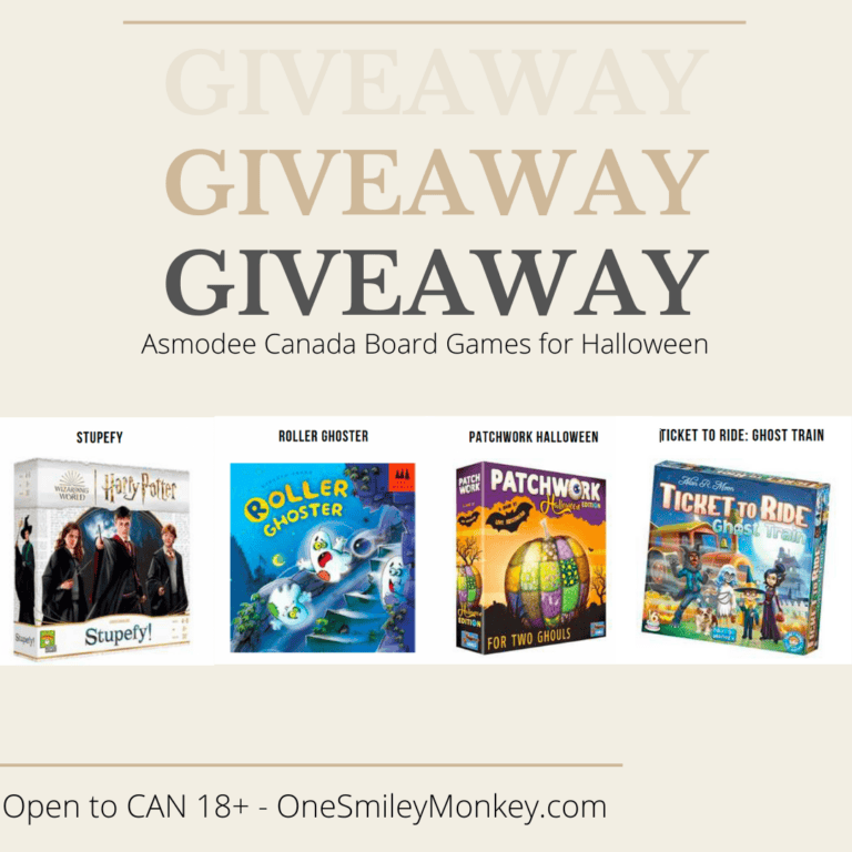 Spooky Season Prize Pack Giveaway - OneSmileyMonkey.com