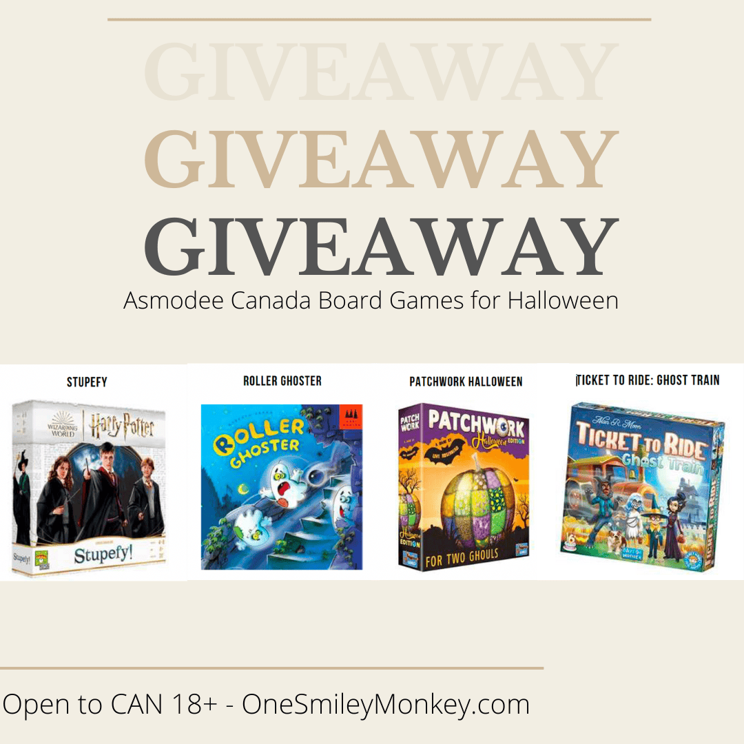 Spooky Season Prize Pack Giveaway - OneSmileyMonkey.com