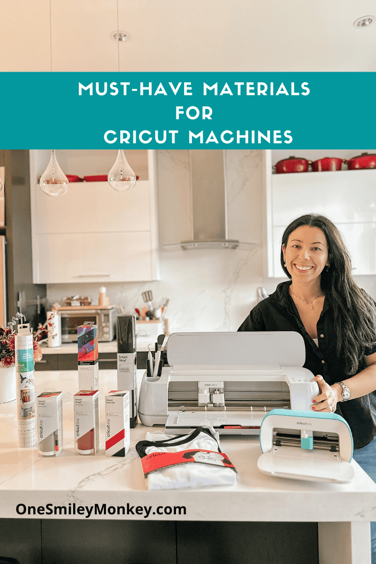 Must-Have Materials for Cricut Machines - OneSmileyMonkey.com