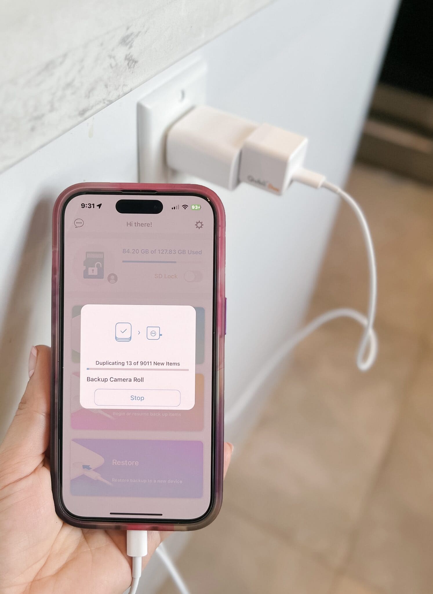 Qubii Duo Auto Back-Up Cube {Review} - OneSmileyMonkey.com