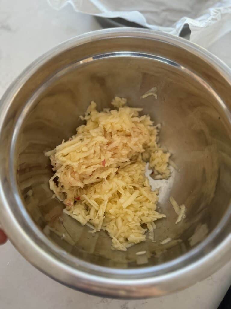 Wholesome Shredded Apple Cake Recipe - OneSmileyMonkey.com