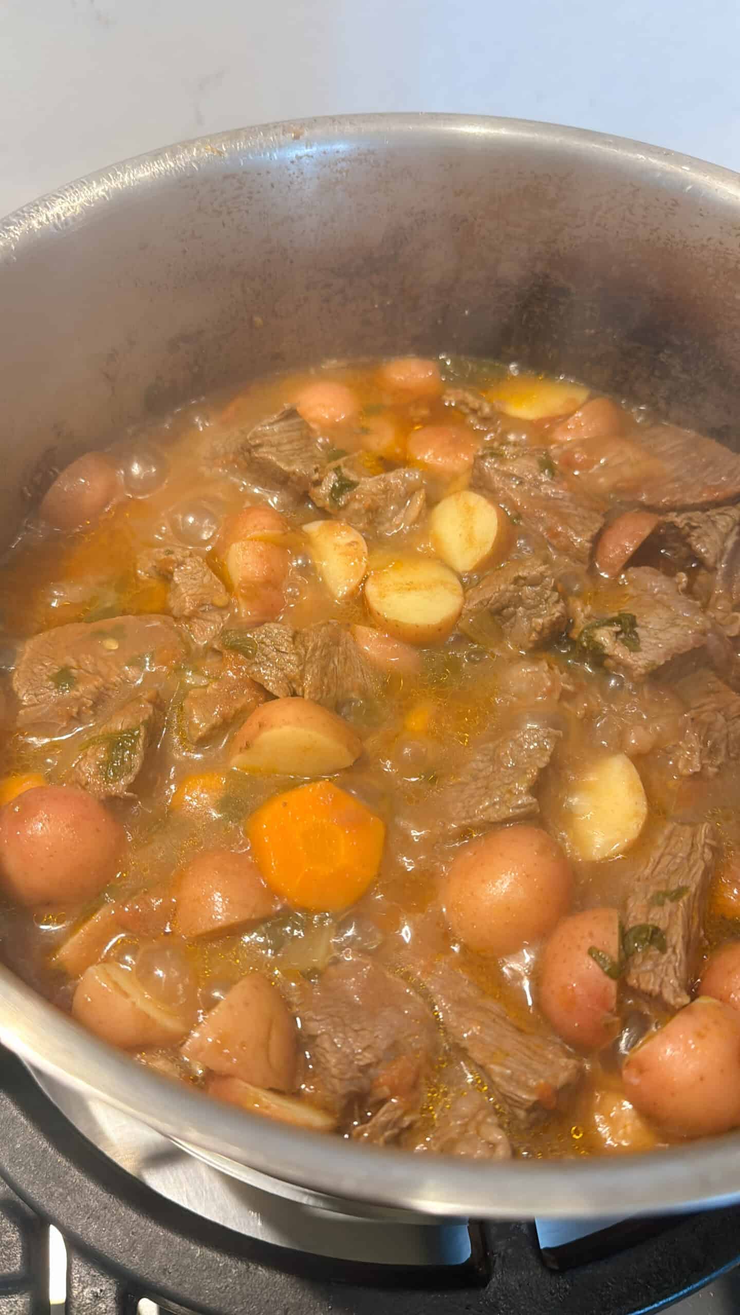 Delicious Latin Beef Stew (Carne Guisada) Recipe - OneSmileyMonkey.com