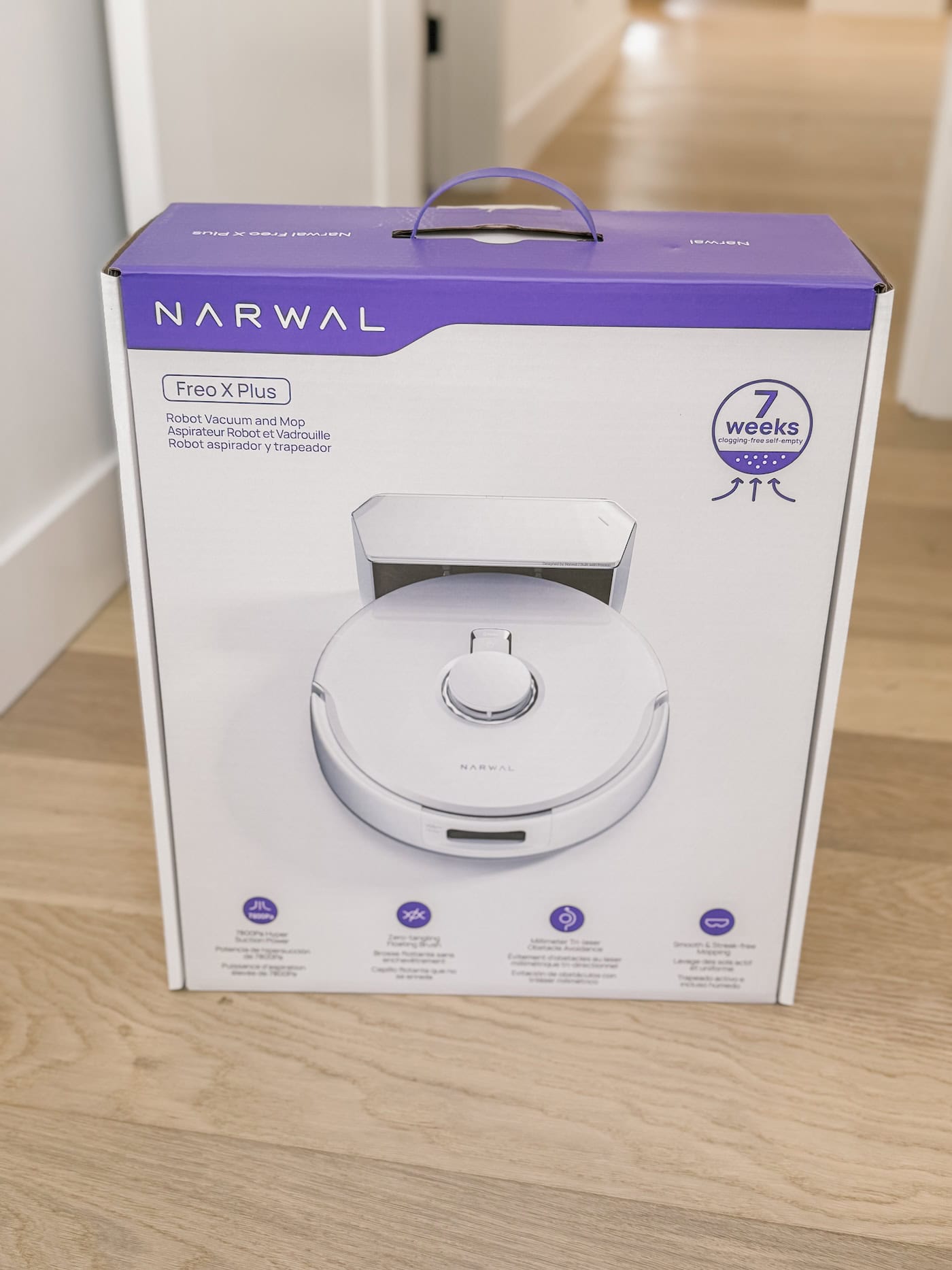 Narwal Freo X Plus Vacuum Product Review - OneSmileyMonkey.com