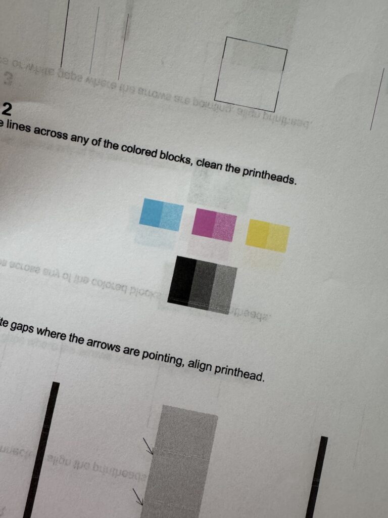 How to Easily Fix Missing Ink Lines or Streaks on Your Inkjet Printer ...